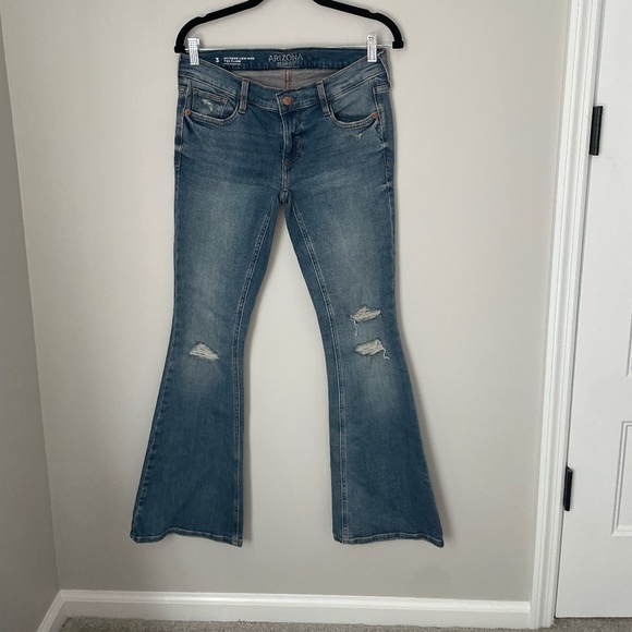 Arizona Jean Company | Jeans | Arizona Extreme Low Rise Y2k Flare ...